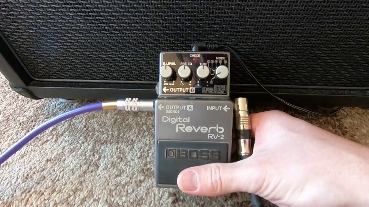 Review en Español del pedal Boss RV-2 Digital Reverb | Demo Video - YouTube