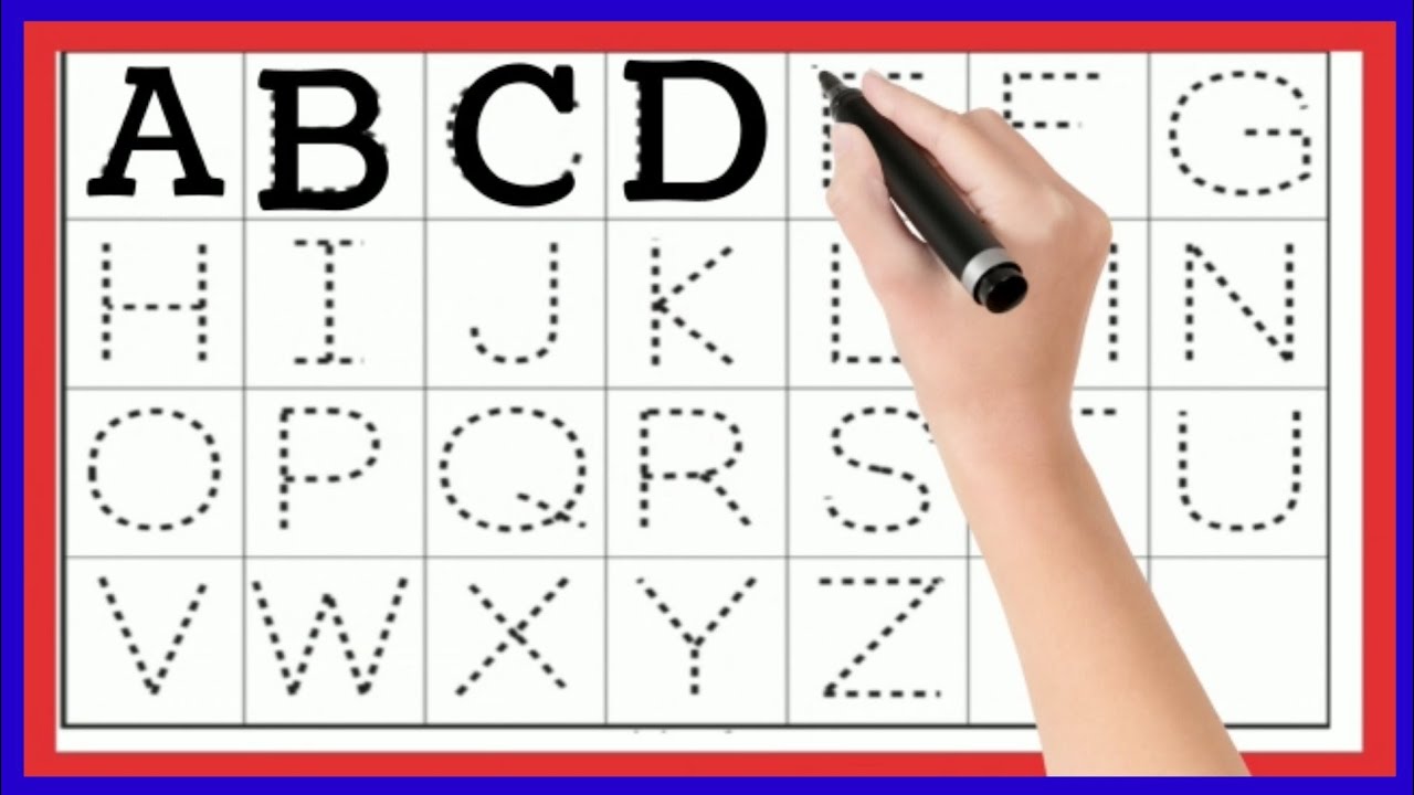 A B C D ,how to write a b c d, a b c d for kids,alphabet for kids, abcd ...