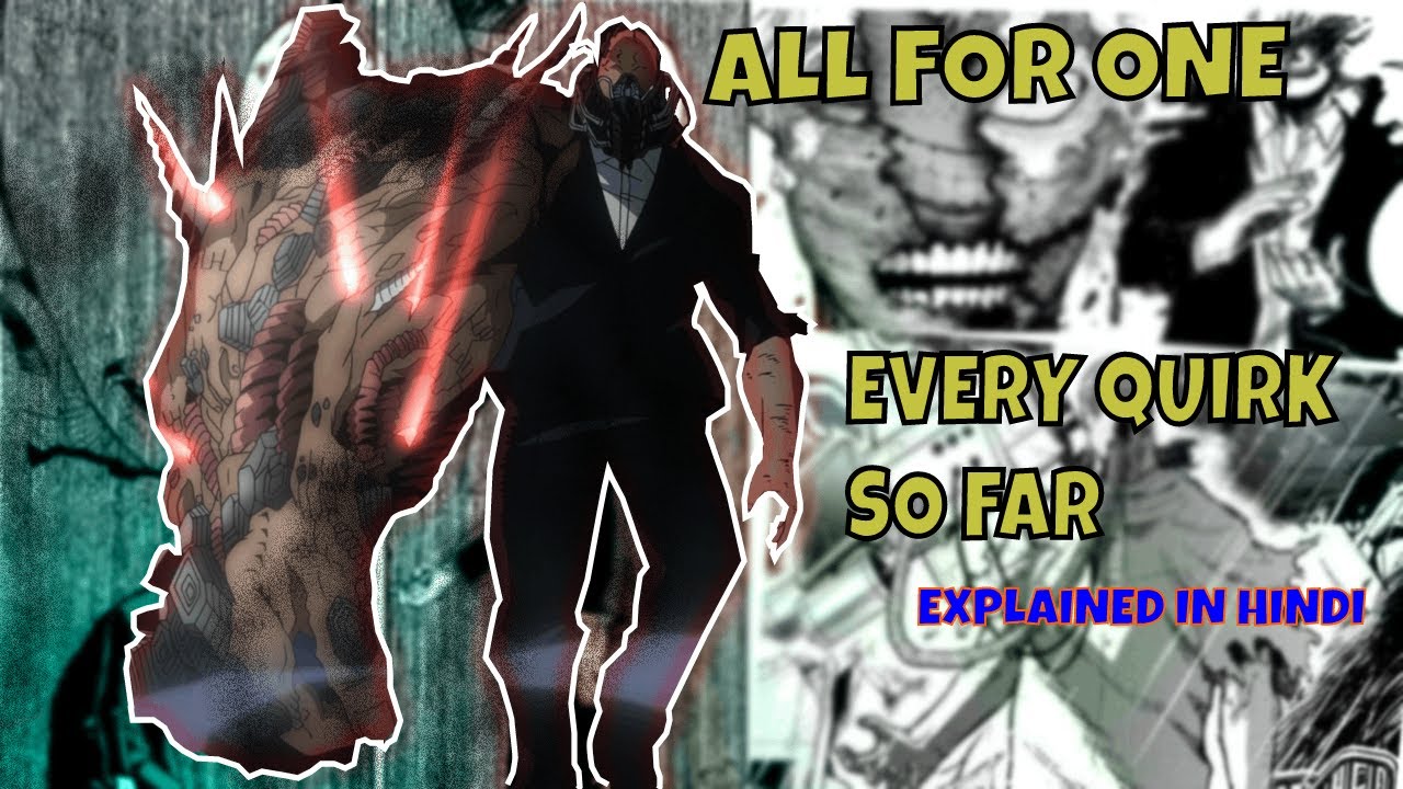 All for one quirks explained | MHA . - YouTube