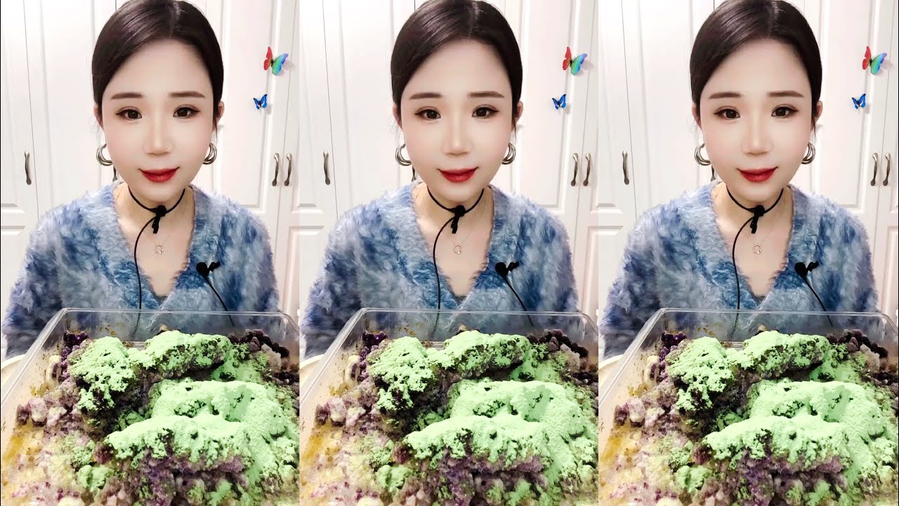 ASMR YY SHAVED ICE EATING with MATCHA | RELAXING - YouTube
