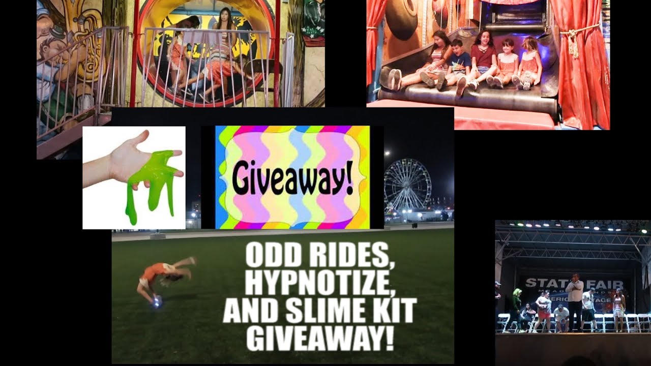 UNUSUAL CARNIVAL RIDES & CAN MOM BE HYPNOTIZED 😵! *SLIME KIT GIVEAWAY🍵 ...