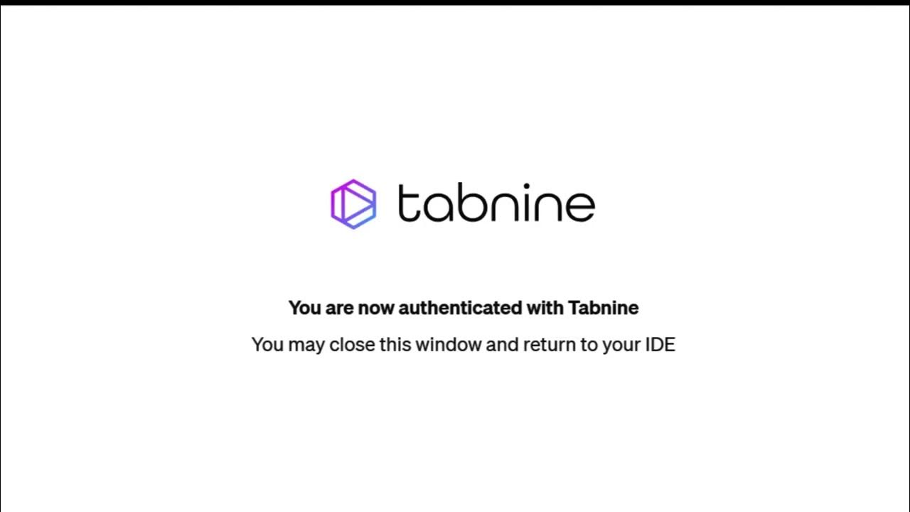 How to install Tabnine AI extension in Visual studio code - YouTube