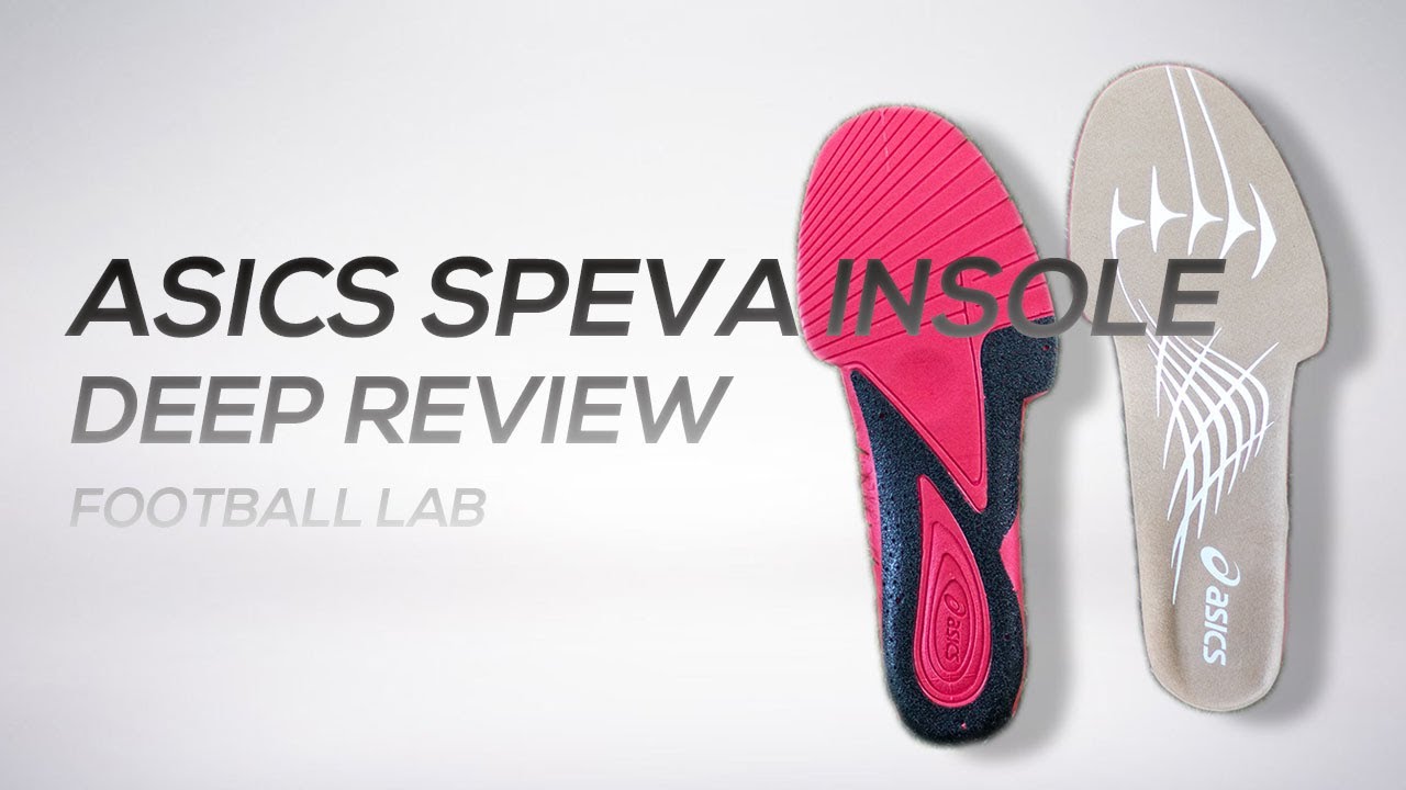 [딥리뷰] 미끄럼방지의 최고존엄? 아식스 스페바 깔창! ASICS SPEVA INSOLE - YouTube