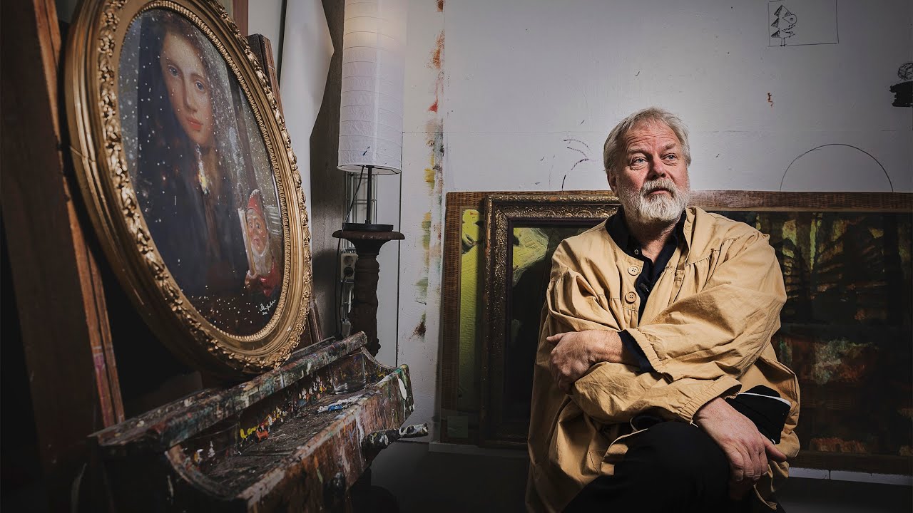 Peter Apelgren visar 2022 års tomtebild - YouTube