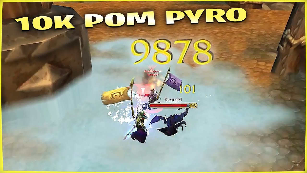 When The MAGE DISSOLVES You With A 10K POM PYRO - WoW Classic TBC ...