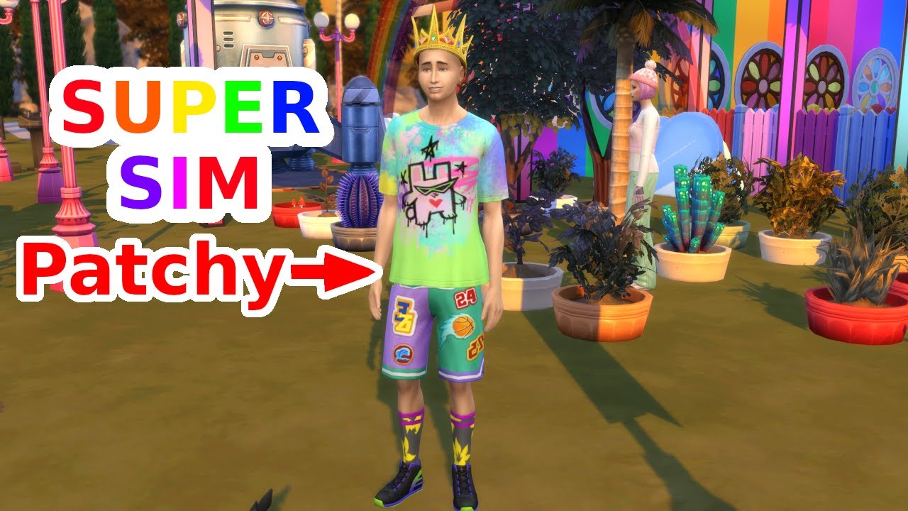 Patchy Changes Outfits | Super Sim Challenge | Sims 4 videos - YouTube