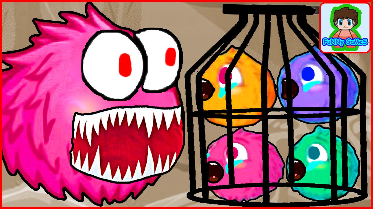 Frizzle Fraz игра про красного шарика Red ball от фаника - YouTube