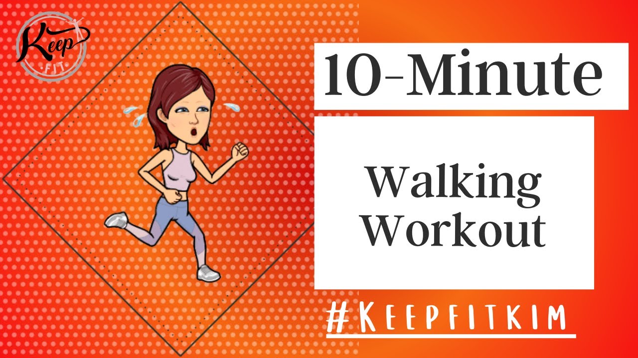 10 Minute Indoor Walking Workout with Kim - YouTube