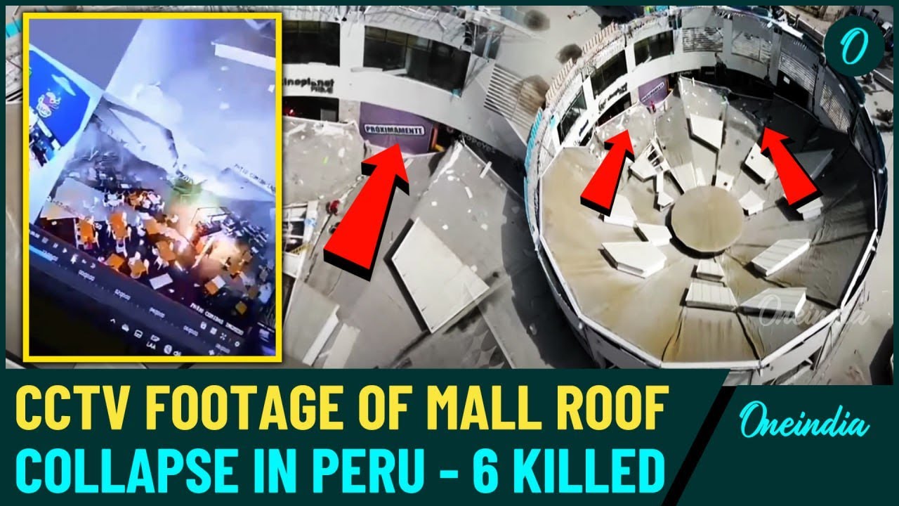 Mall Roof Collapse in Peru Kills 6, Injures 78 – Tragedy in Real Plaza ...