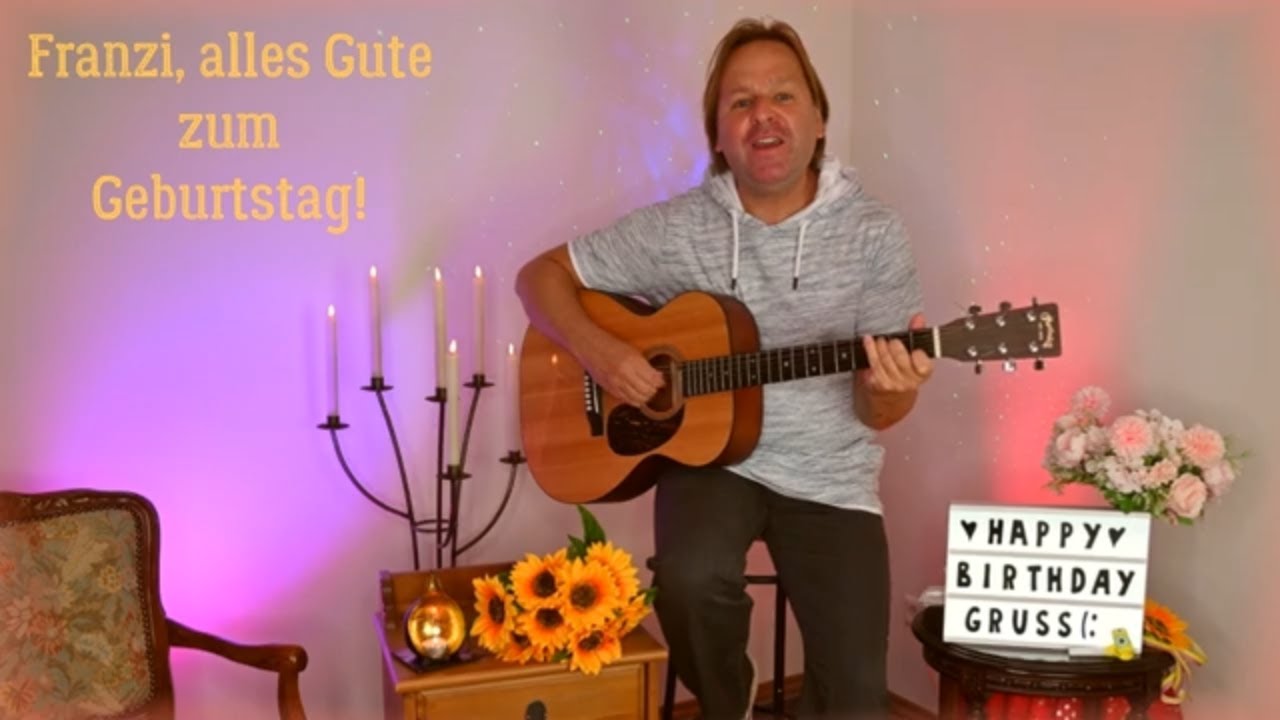 Franzi, alles Gute zum Geburtstag! Geburtstagsgrüße von deinen Freunden ...