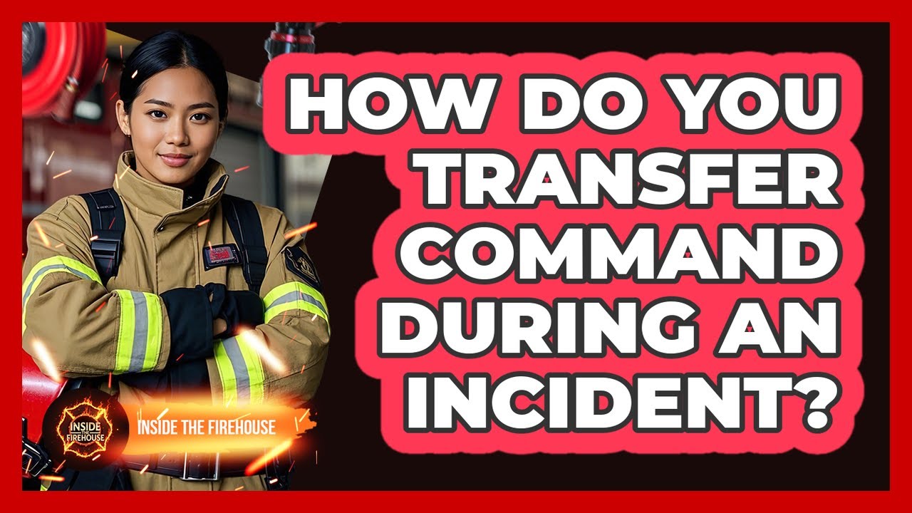 How Do You Transfer Command During An Incident? - Inside the Firehouse ...