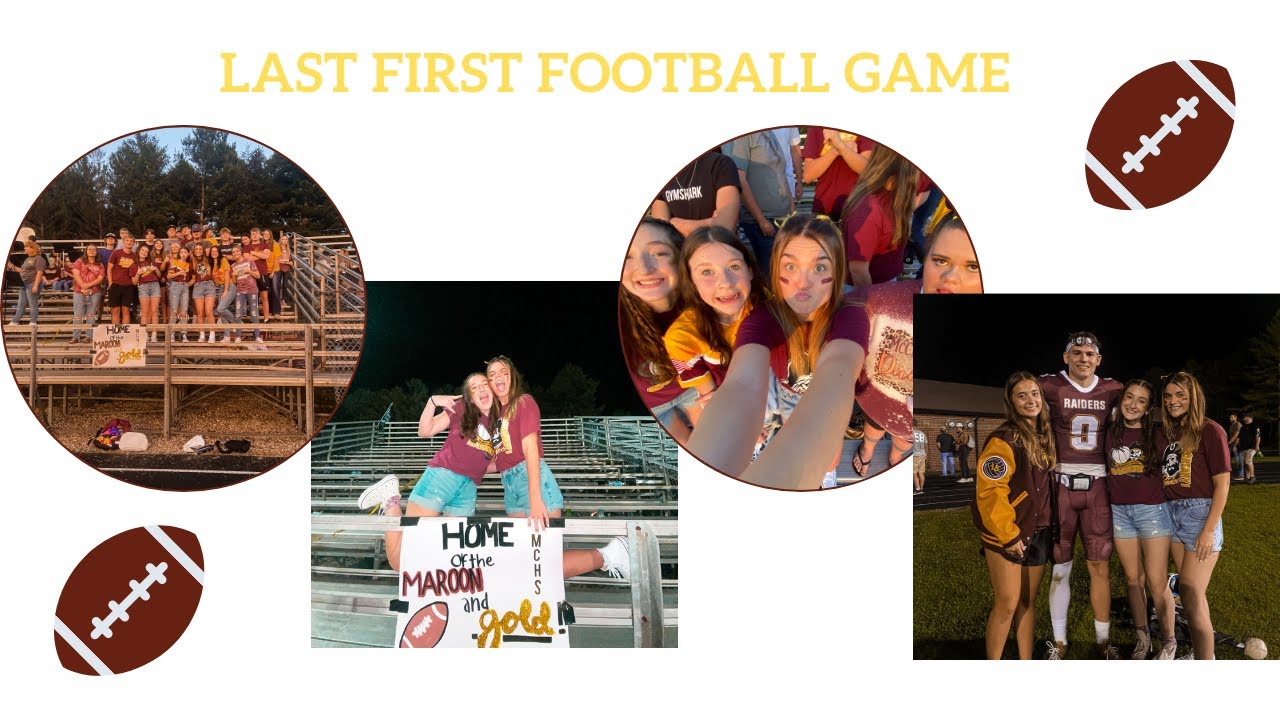 First football game of Senior Year! - YouTube