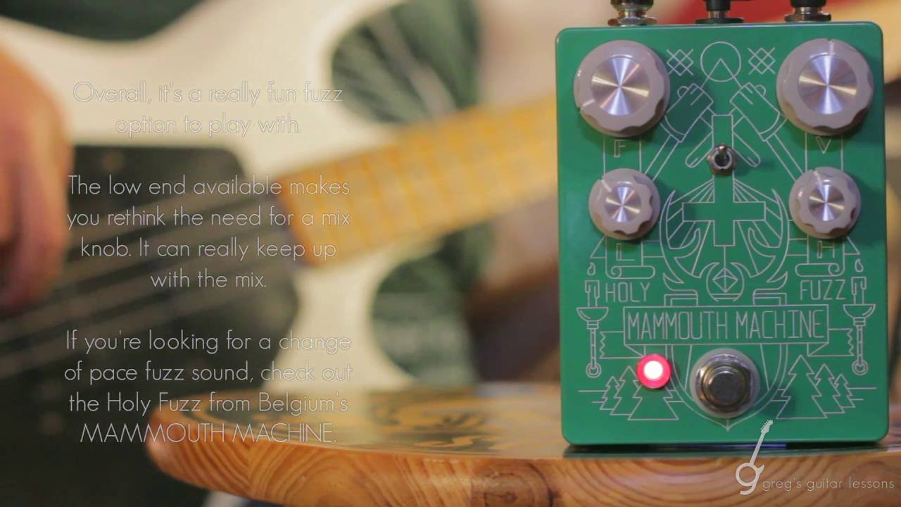Mammouth Machine Holy Fuzz [Gibson Grabber Bass/ Ampeg SVT] - YouTube