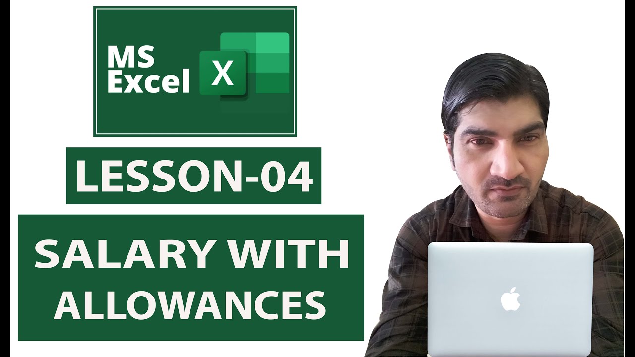llesson-04l Salary Allowance Calculate l Statement l Microsoft Excel ...