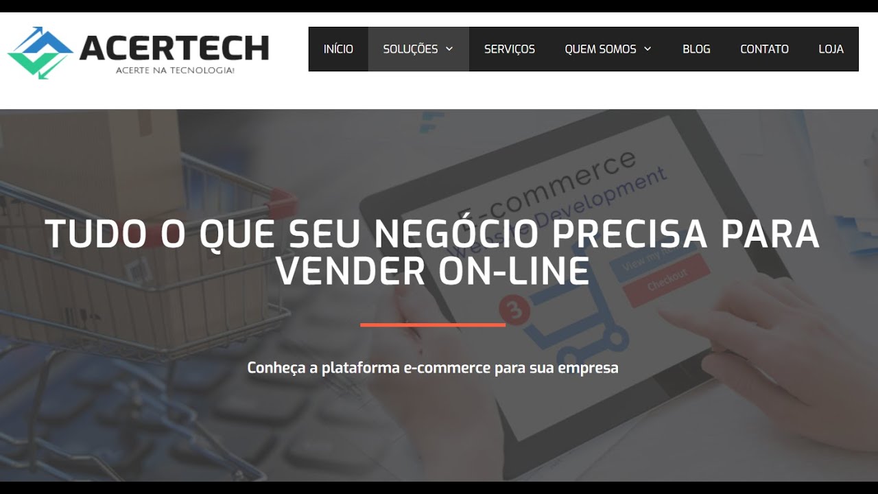 Criando a Loja Virtual da Loja Integrada do zero - YouTube