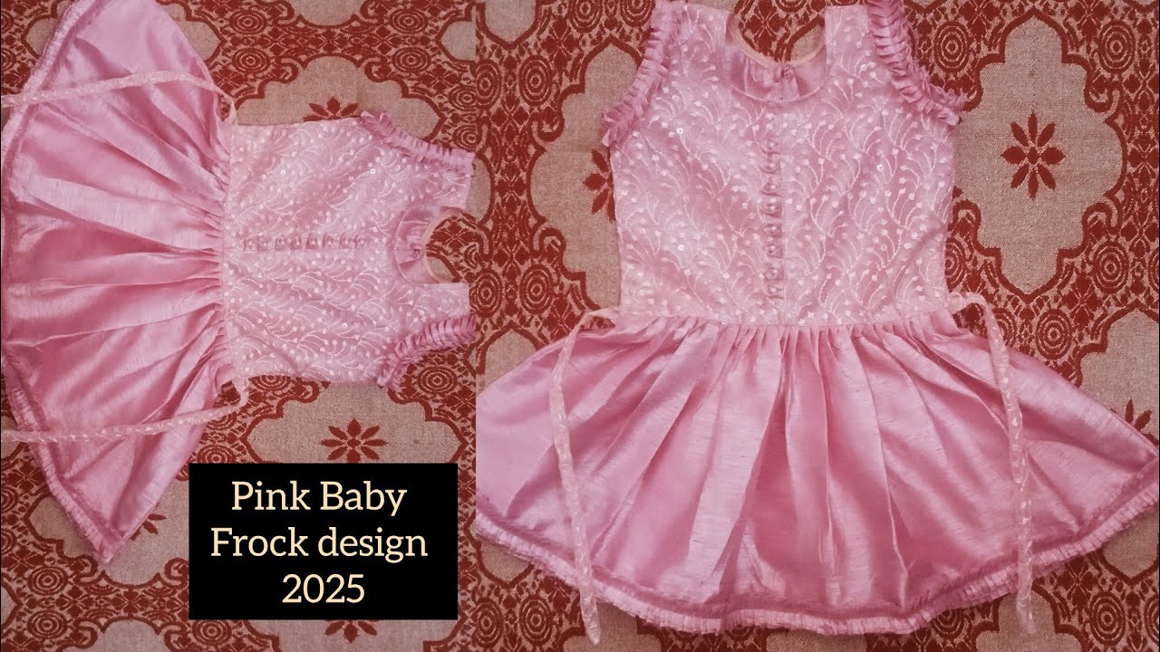 Baby Frock New Design l Baby Frock Cutting and stitching l Net Frock ...