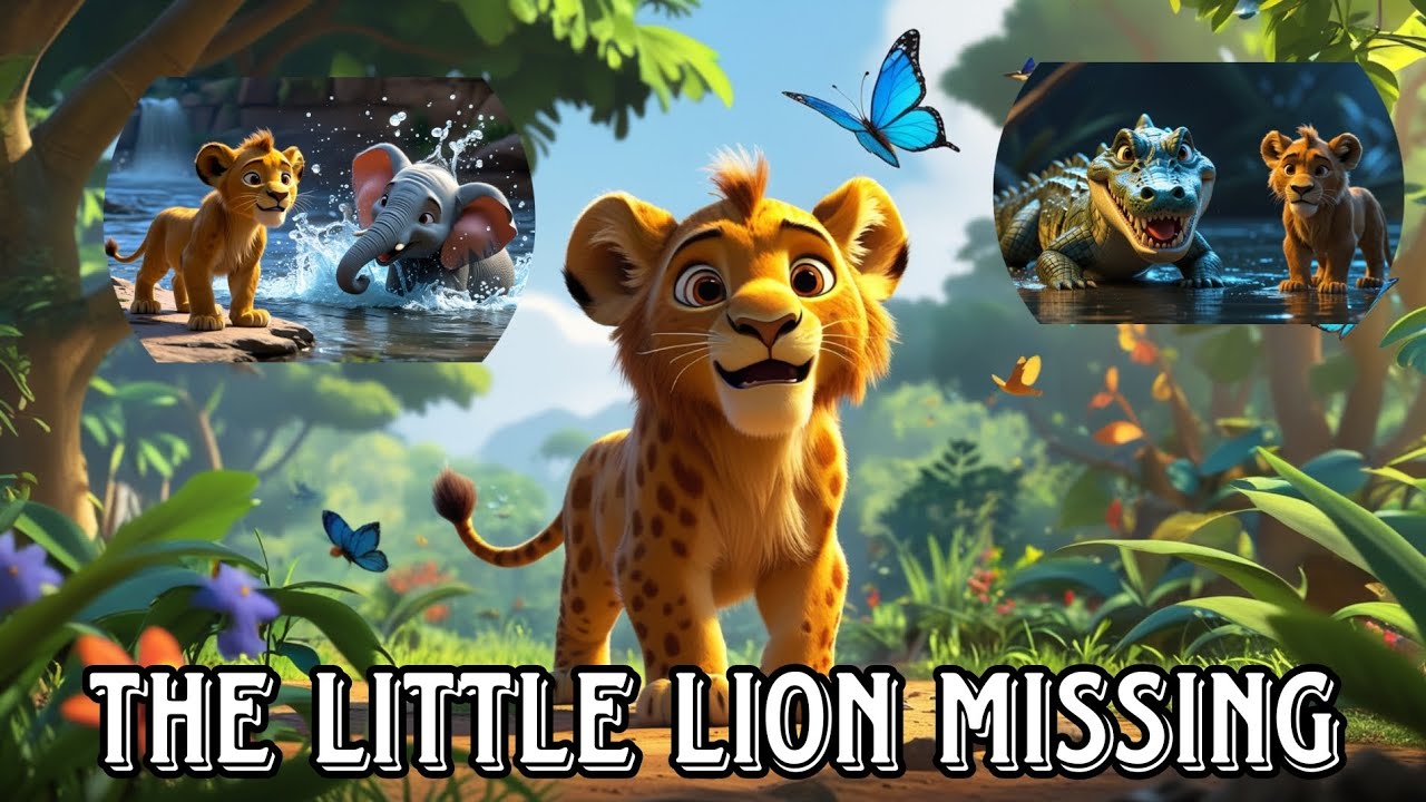 The Little Lion Missing 🦁| Leo’s Jungle Adventure | Fun & Heartwarming ...