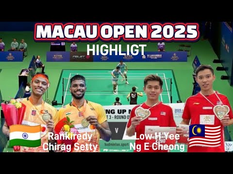 Rankireddy/C Shetty (ind) vs Low H Yee/Ng E Cheong (mas) Macau Open ...