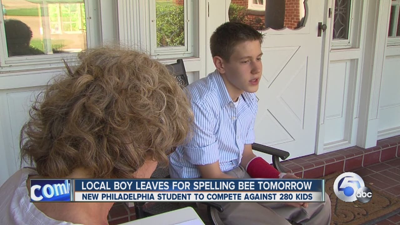 Scripps Spelling Bee: Nolan Reed - YouTube