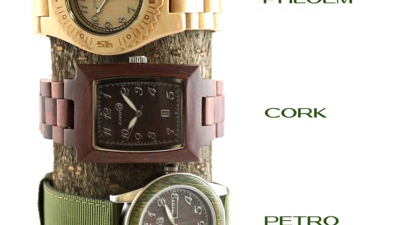 Earth Watches - Watches made from the Earth! - YouTube
