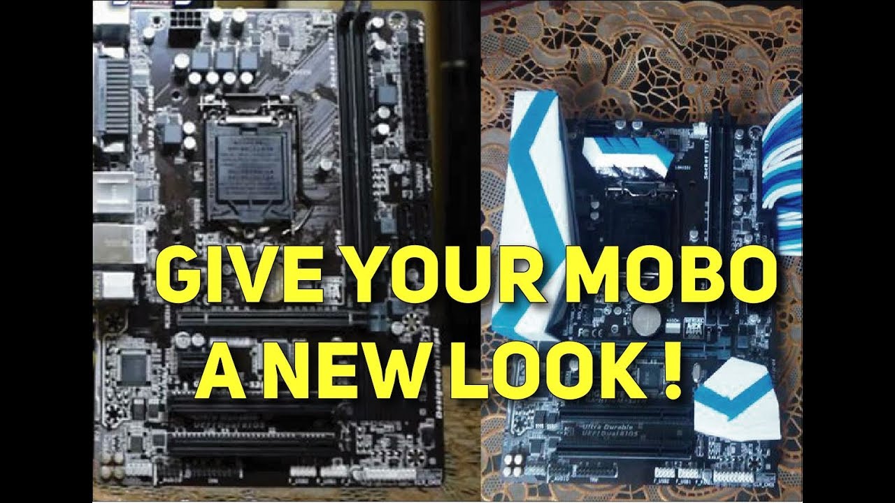 Make a DIY Motherboard Armor under $5 - YouTube