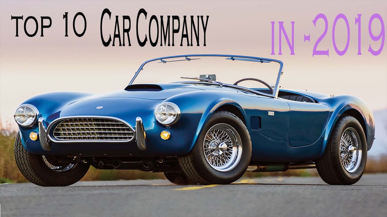 Top 10 Car manufacturing Company 2019 | Top Car Group Ranking - YouTube