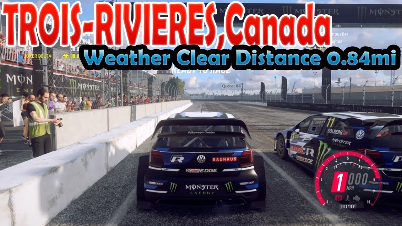 Qualifiers Q1 Full Circuit TROIS RIVIERES,Canada Weather Clear Distance ...