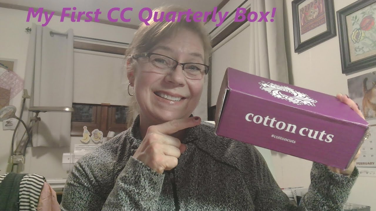 Cotton Cuts Quarterly Subscription Unboxing! It finally CAME! - YouTube