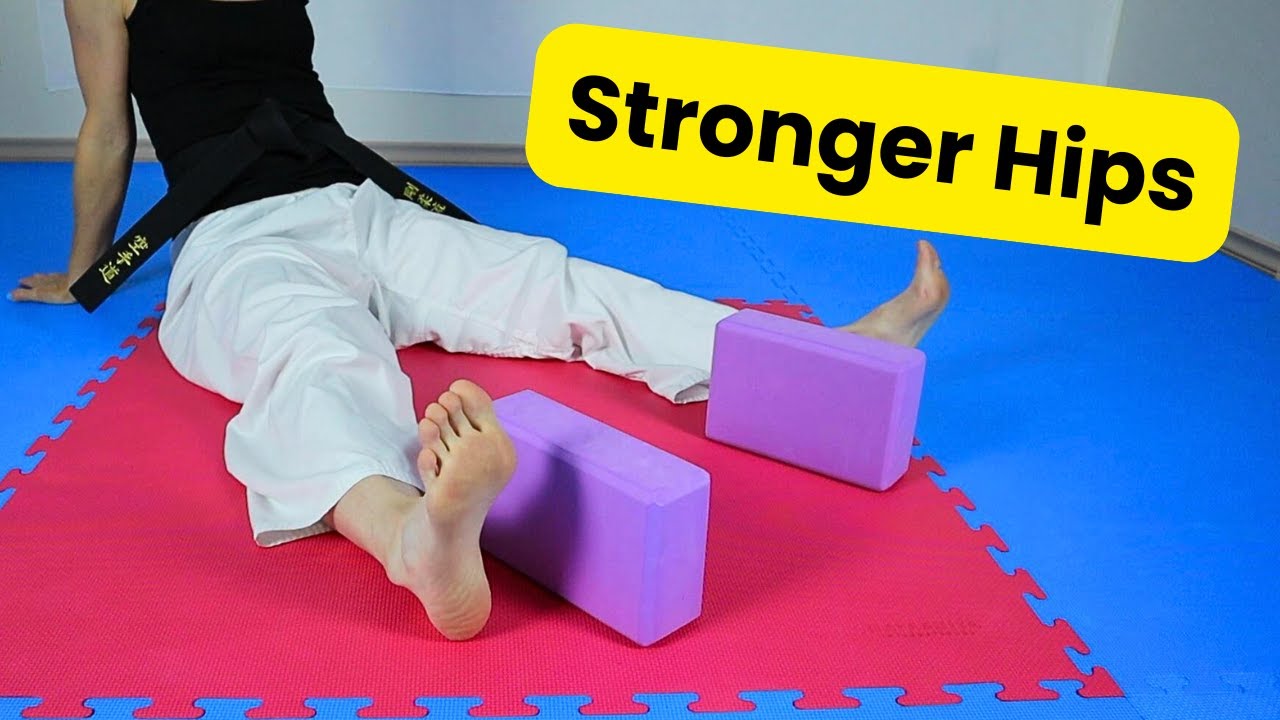 5 Hip Exercises For Better Karate Kicks - YouTube