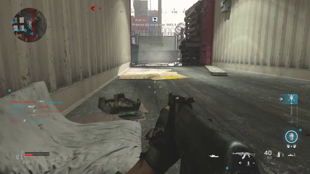 Call of Duty Modern Warfare jogando no novo mapa_SHIPMENT_pela primeira ...