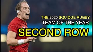 Second Row | Squidge Rugby Team of the Year 2020 by @Squidge Rugby - eDayFm