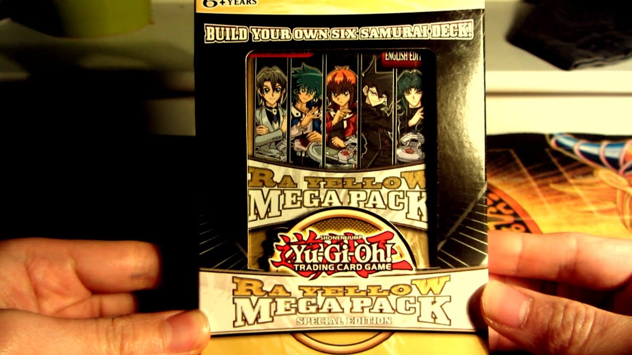 YuGiOh Ra Yellow Mega Pack Special Edition Opening! - YouTube