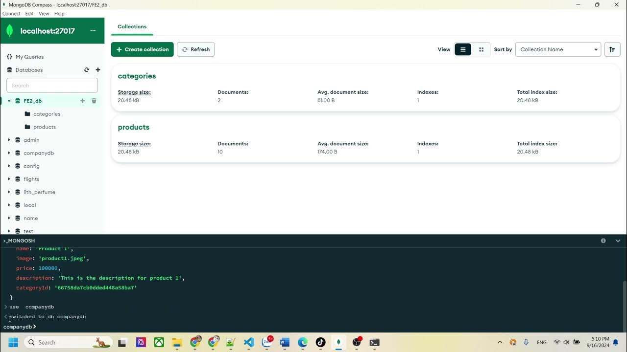 Change or Create a Database - YouTube