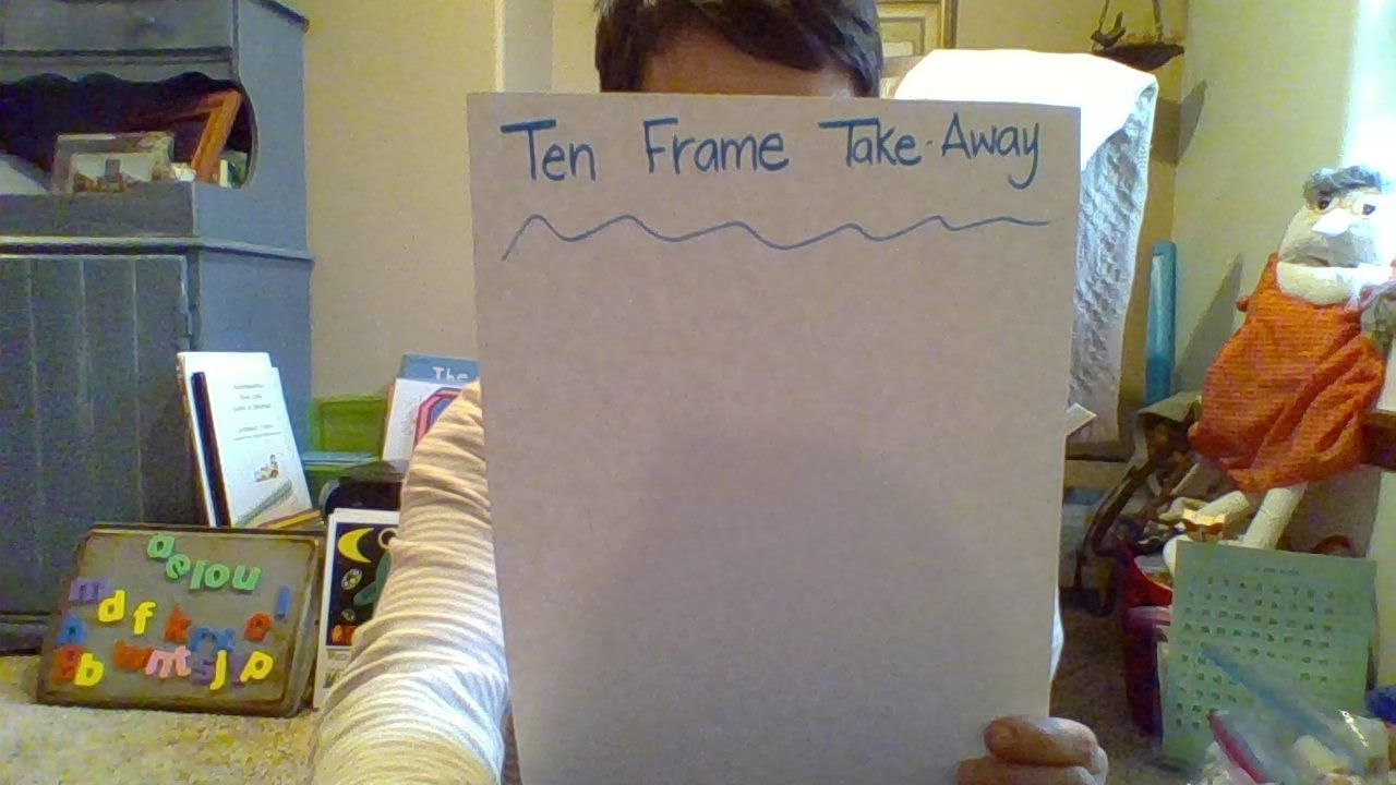Math Game (Ten-Frame Take-away) - YouTube