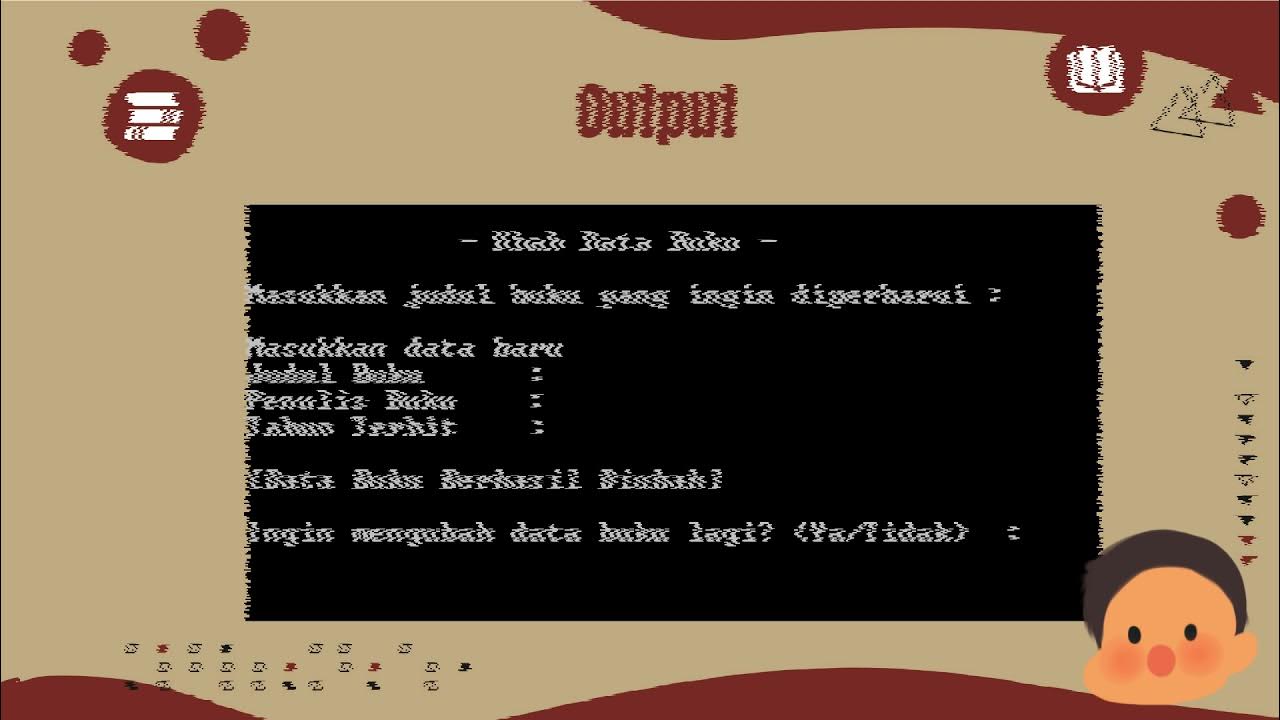Program Perpustakaan Digital Python - YouTube
