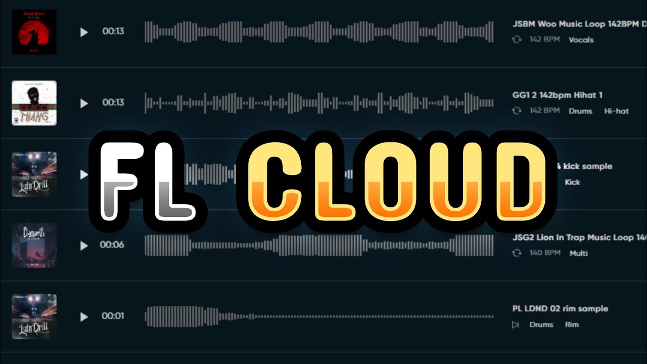 "FL Cloud" Live Demo - FL Studio's New Built-In Splice Competitor - YouTube
