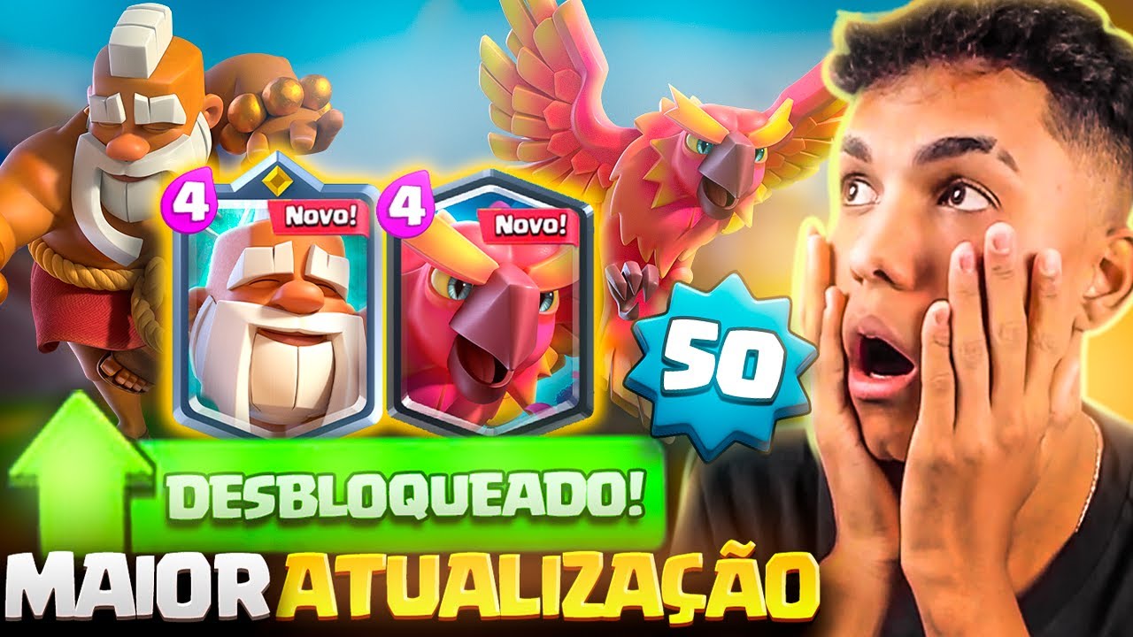 DESBLOQUEEI AS CARTAS MAIS QUEBRADAS DA HISTÓRIA DO CLASH ROYALE! - YouTube