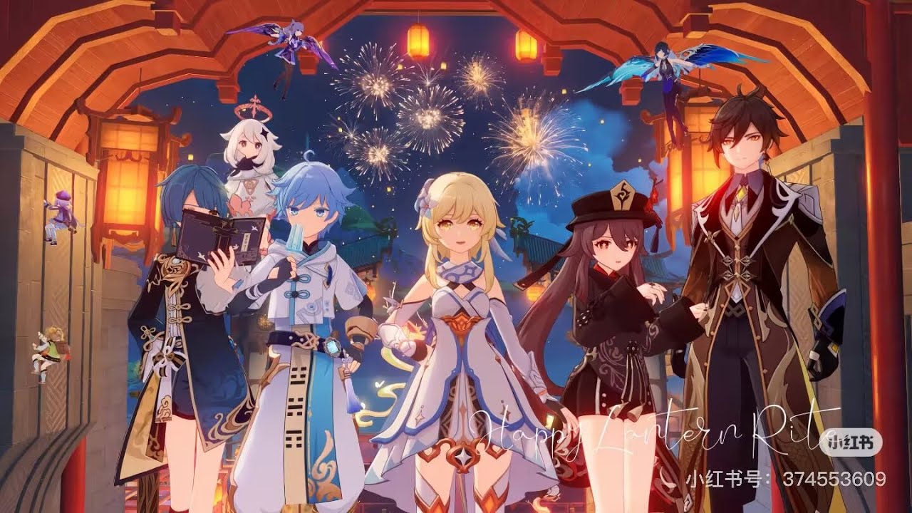 Celebrating the Sea Lantern Festival in Genshin Impact part 4. - YouTube
