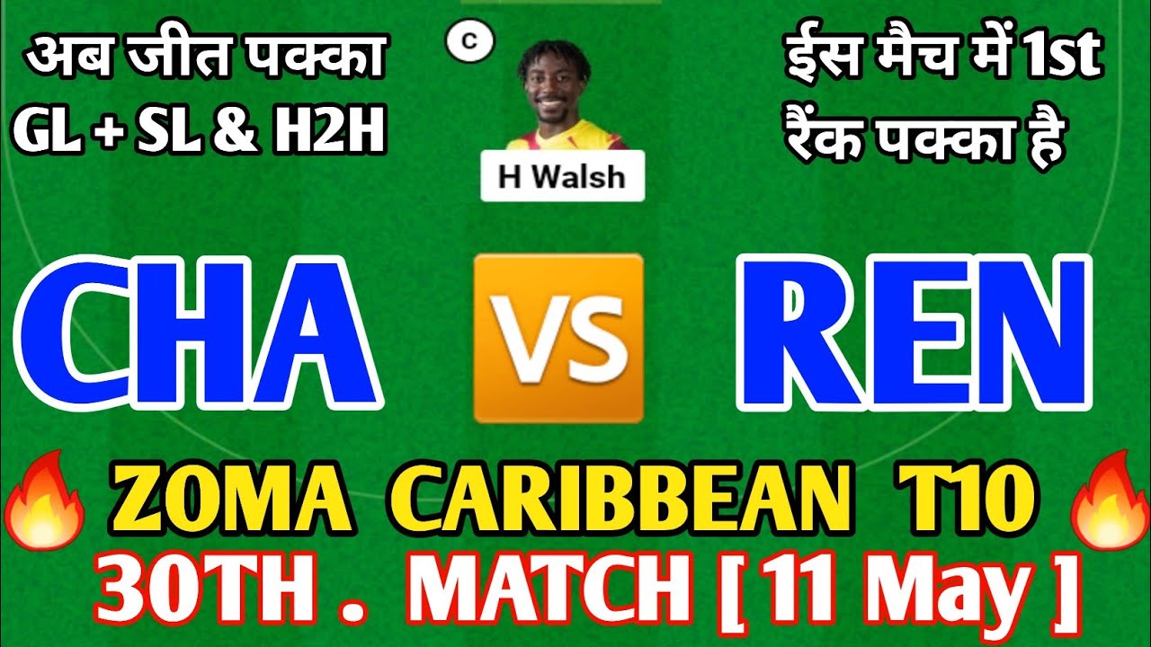 CHA vs REN Dream11 Prediction | CHA vs REN Dream11 Team | CHA vs REN ...
