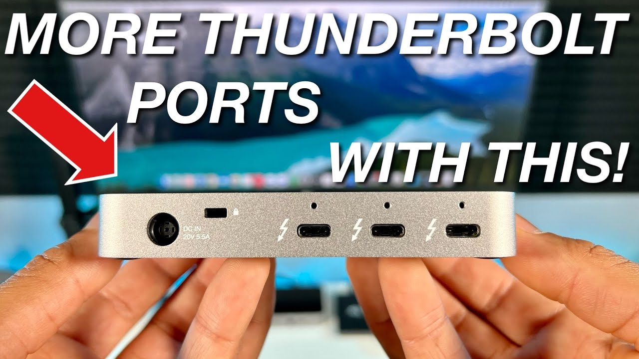 MORE Thunderbolt 4 Ports For Your M1/M2/M4 Mac With THIS! 🤯 - YouTube