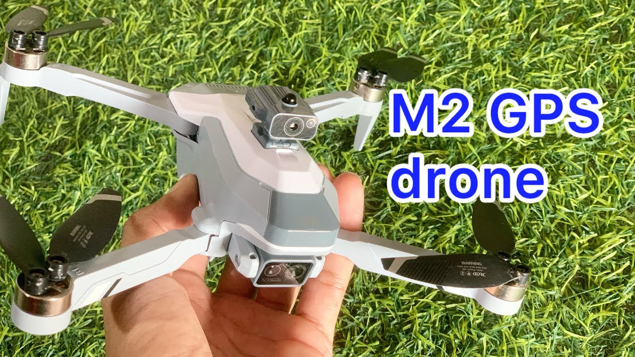 Unbox Review test M2 GPS drone Camera test ដ្រូនបំពាក់ GPS ធូរថ្លៃ ...