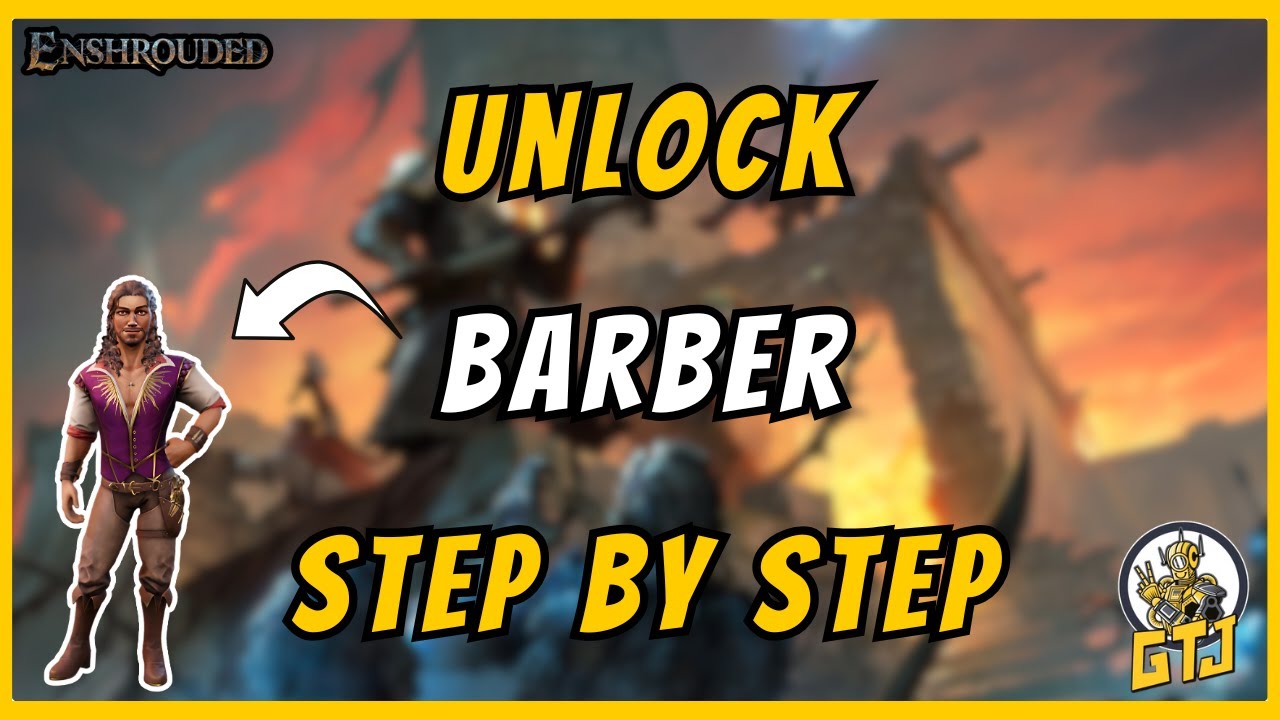 Enshrouded: How to Unlock the Barber (Elio Ricci) - YouTube
