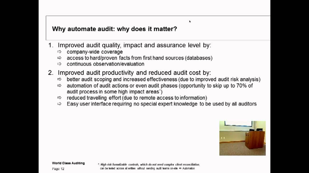 Continuous Auditing/Monitoring and Their Roles in Improving the Current ...