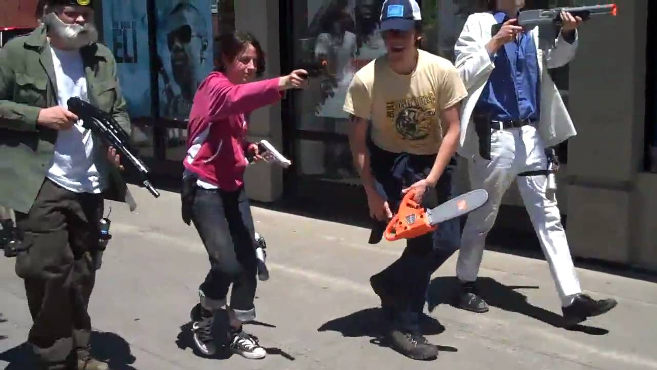 ZOMBIE WALK ! July 10, 2010 Elmwood Village Buffalo, NY - YouTube