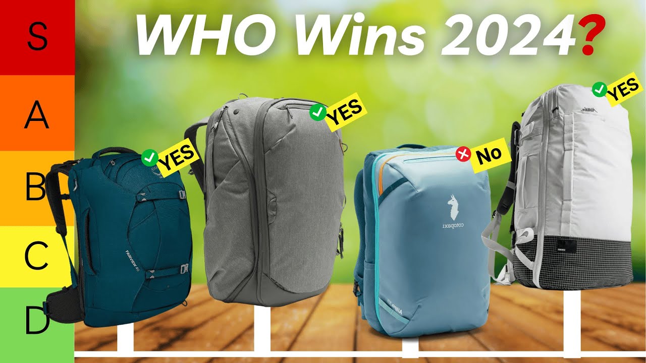 Best Travel Backpacks 2024 [Don’t BUY One Before Watching This] - YouTube