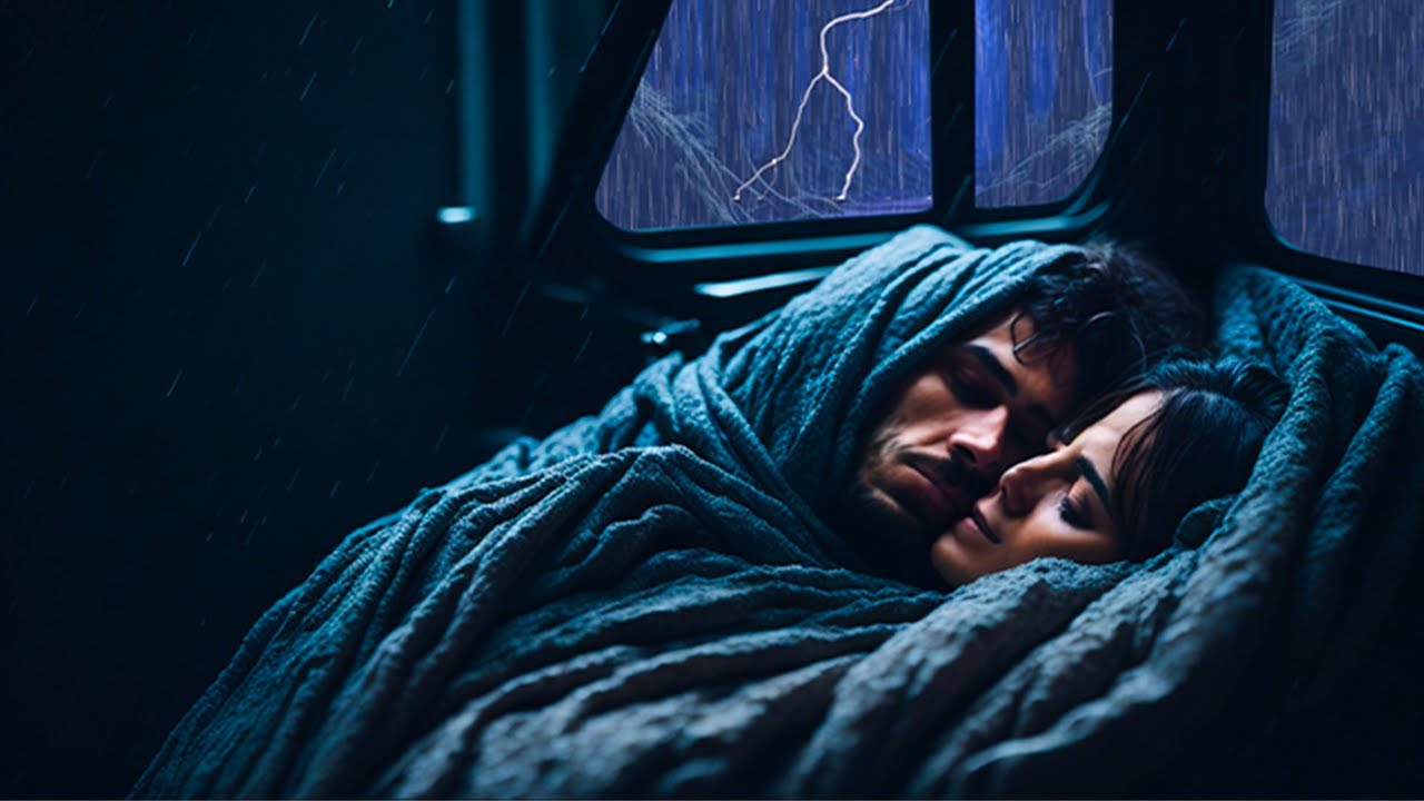 Rain Sounds For Sleeping - 99% Instantly Fall Asleep With Rain and Wind ...