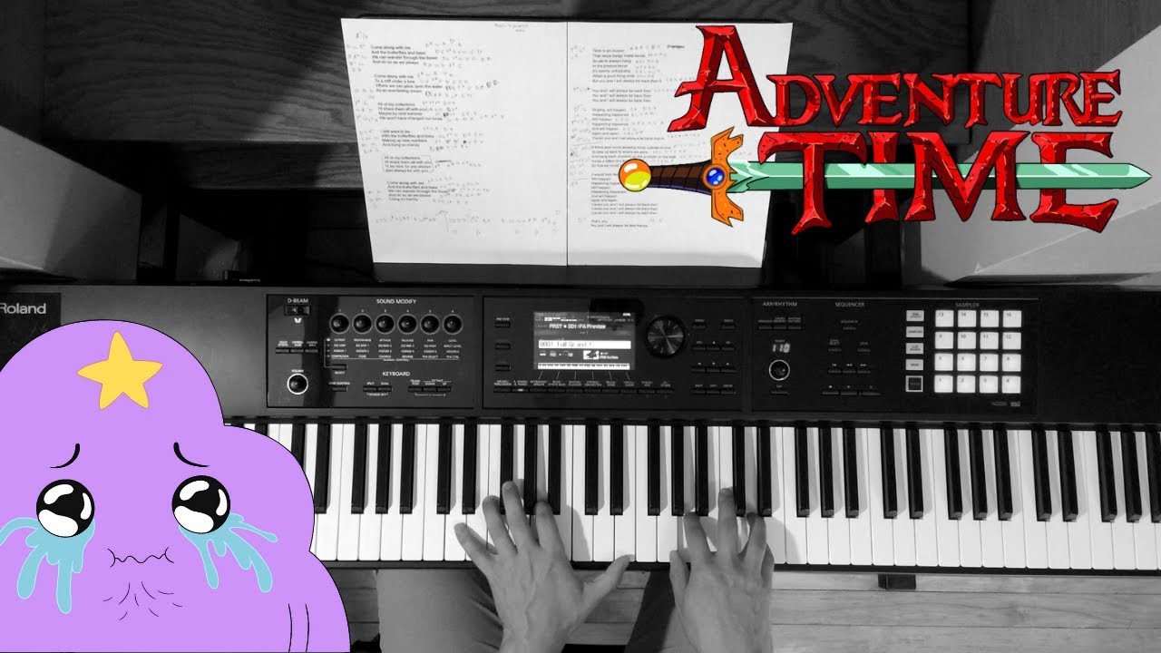 Come Along With Me - Adventure Time (Finale) | Sad Piano Cover ...