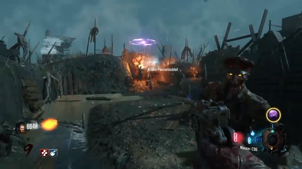 Killing A BO3 Panzer With A Grenade - YouTube