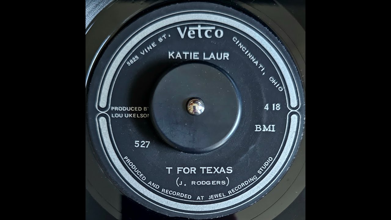Katie Laur - T For Texas (Live) - YouTube