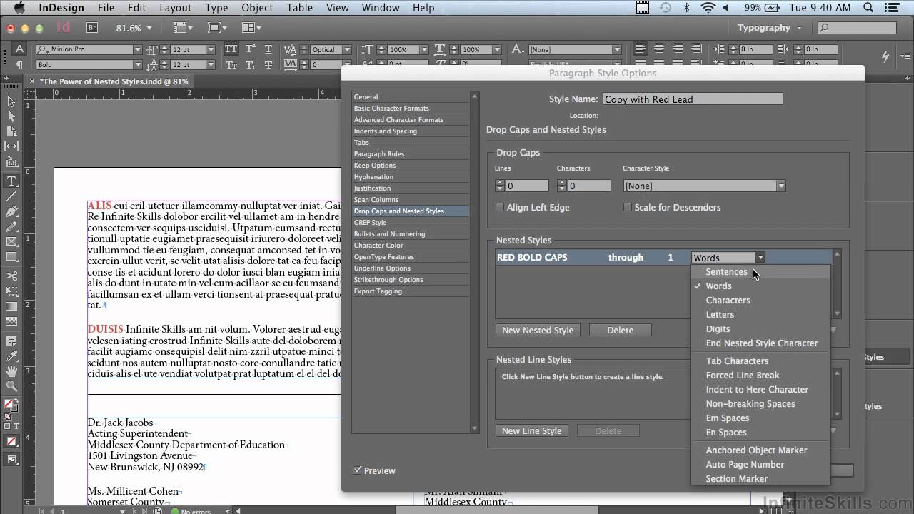 Learn Adobe Indesign Cc 47 Youtube